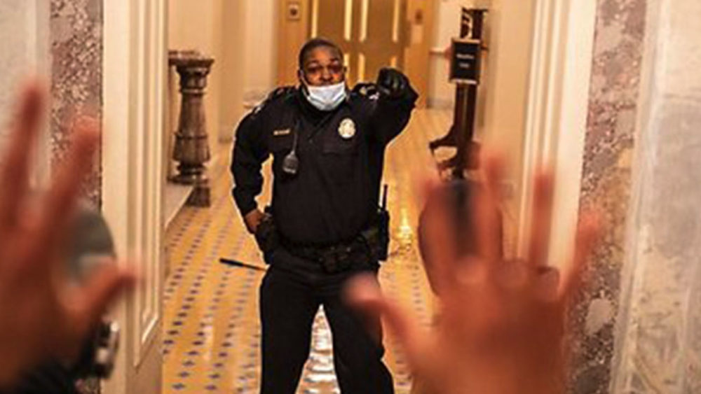 Hero Capitol Officer Eugene Goodman from Washington, DC recognized ...